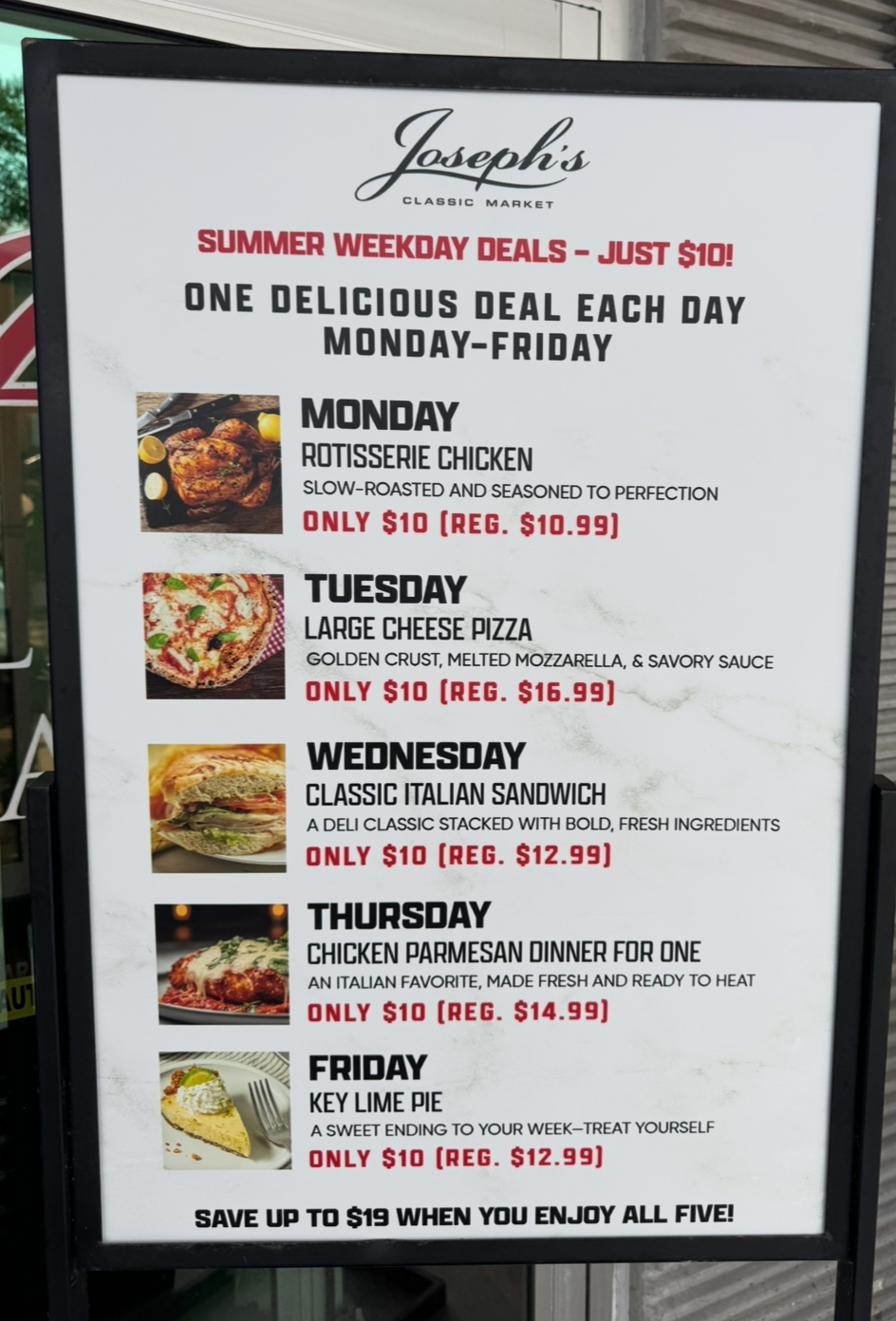 Joseph S Classic Market Weekly Ad