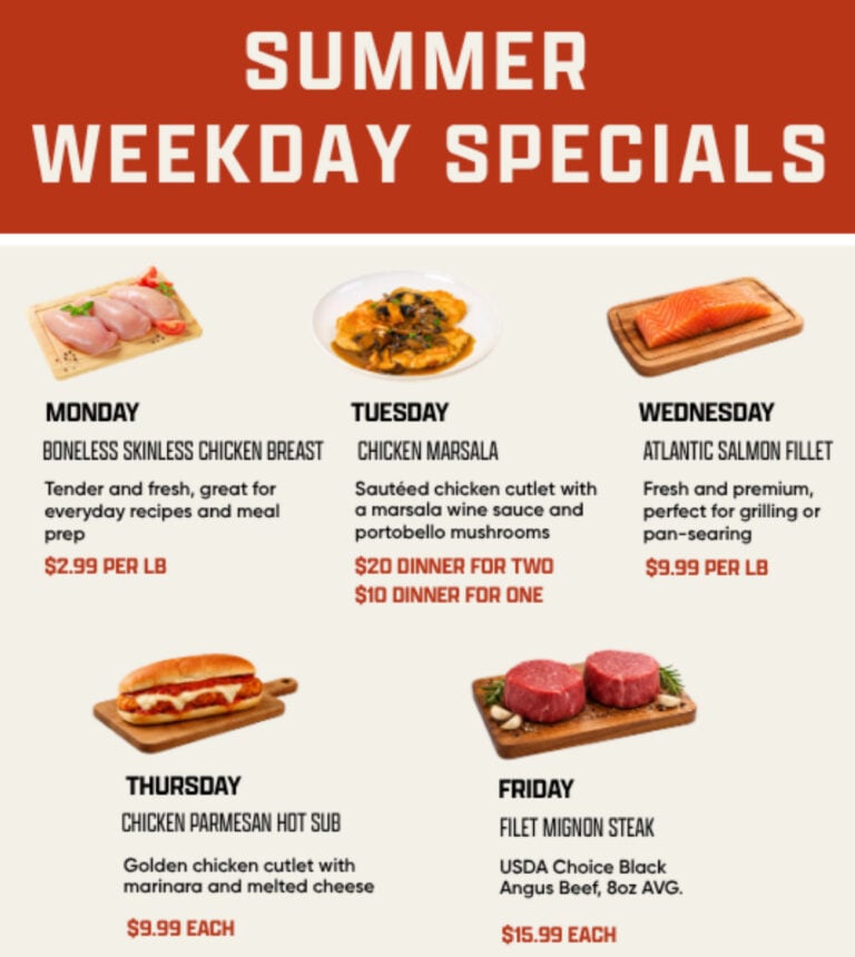 Joseph S Classic Market Weekly Specials